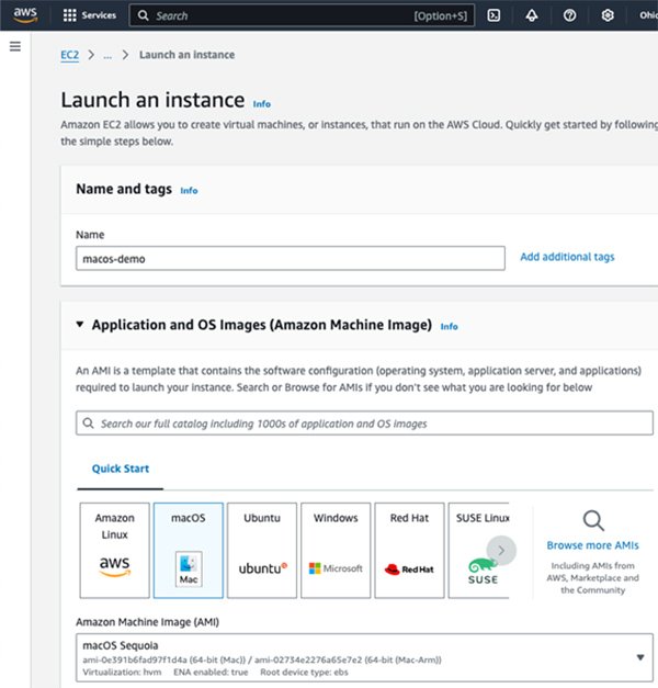 Cloud : comment déployer une instance Mac sur AWS | LeMagIT