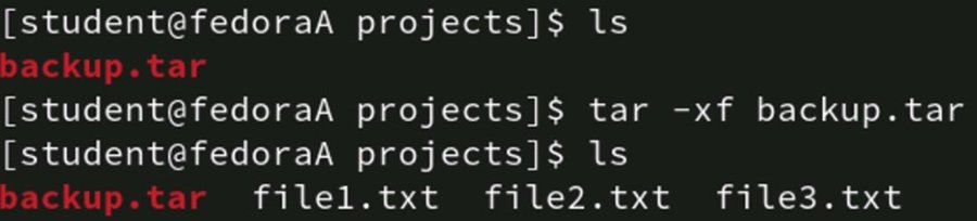 Linux : Comment sauvegarder et restaurer des fichiers avec tar | LeMagIT